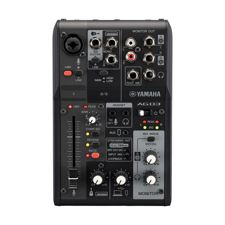AG03MK2 - Overview - AG Series - Mixers - Products - Streaming & Gaming - Audio - Yamaha - Asia ...