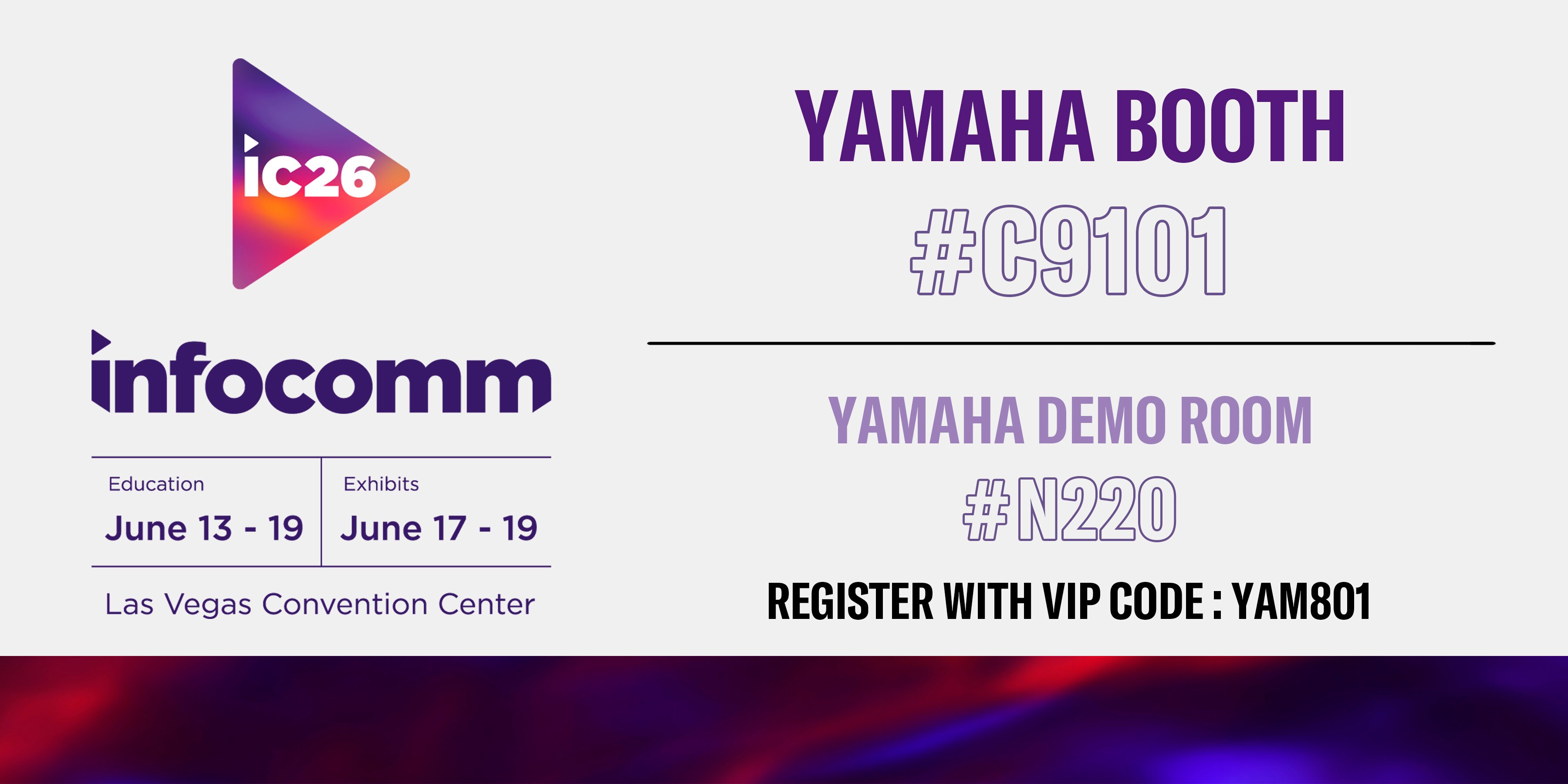 Yamaha Brings Smarter Sound and Seamless Control to InfoComm 2026 ...