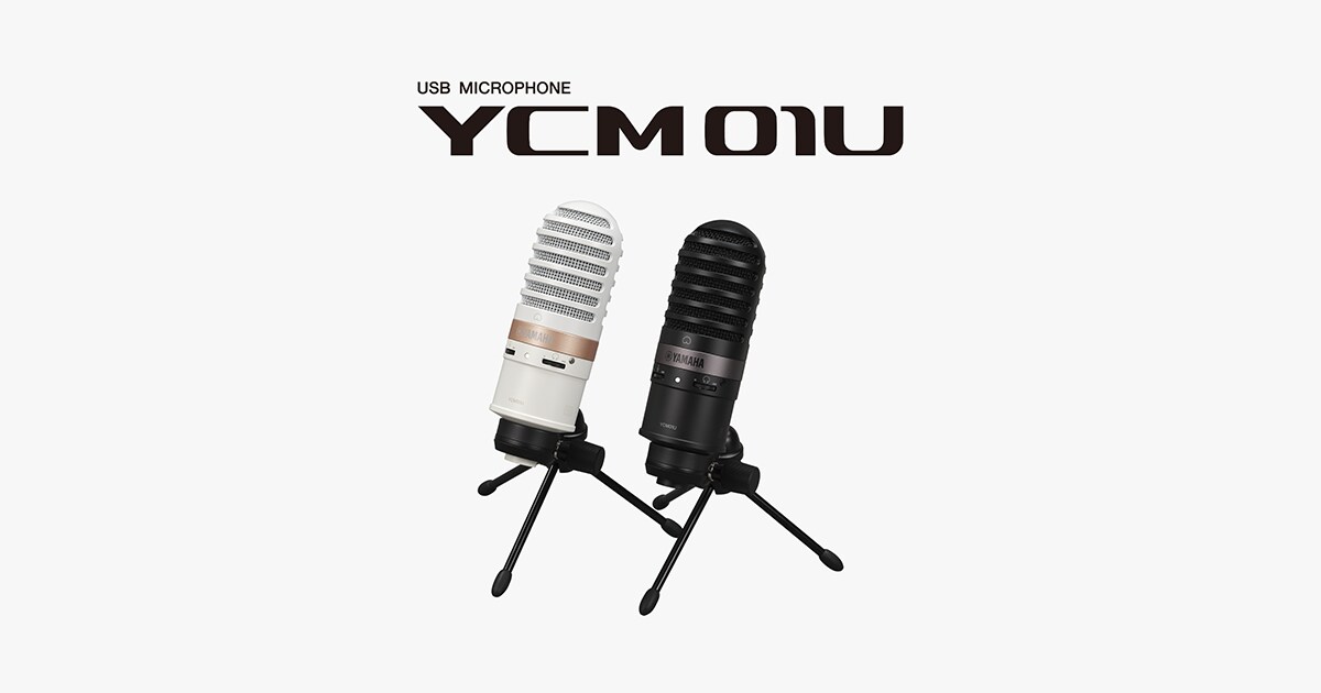 Yamaha YCM01U USB Microphone for Streaming - Yamaha - Asia / Middle East / Oceania
