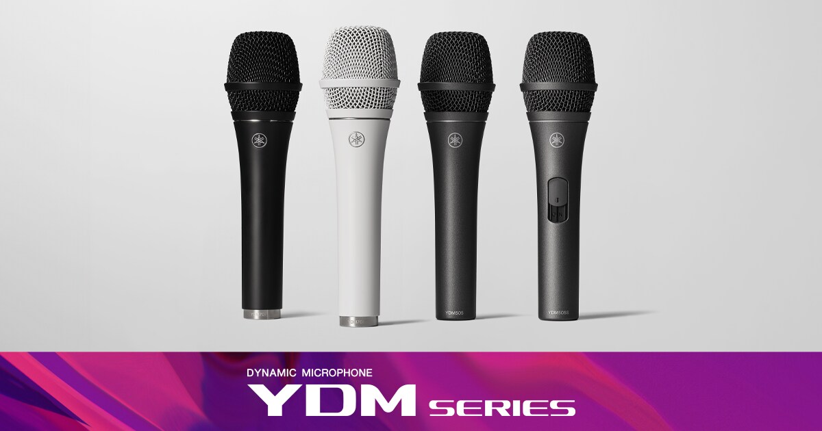 YDM Series - Overview - Microphones - Products - Streaming & Gaming - Audio - Yamaha - Asia ...