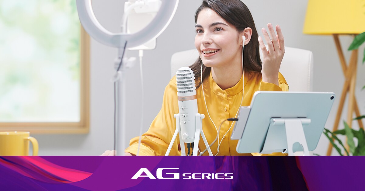 AG Series - Overview - Mixers - Products - Streaming & Gaming - Audio - Yamaha - Asia / Middle ...