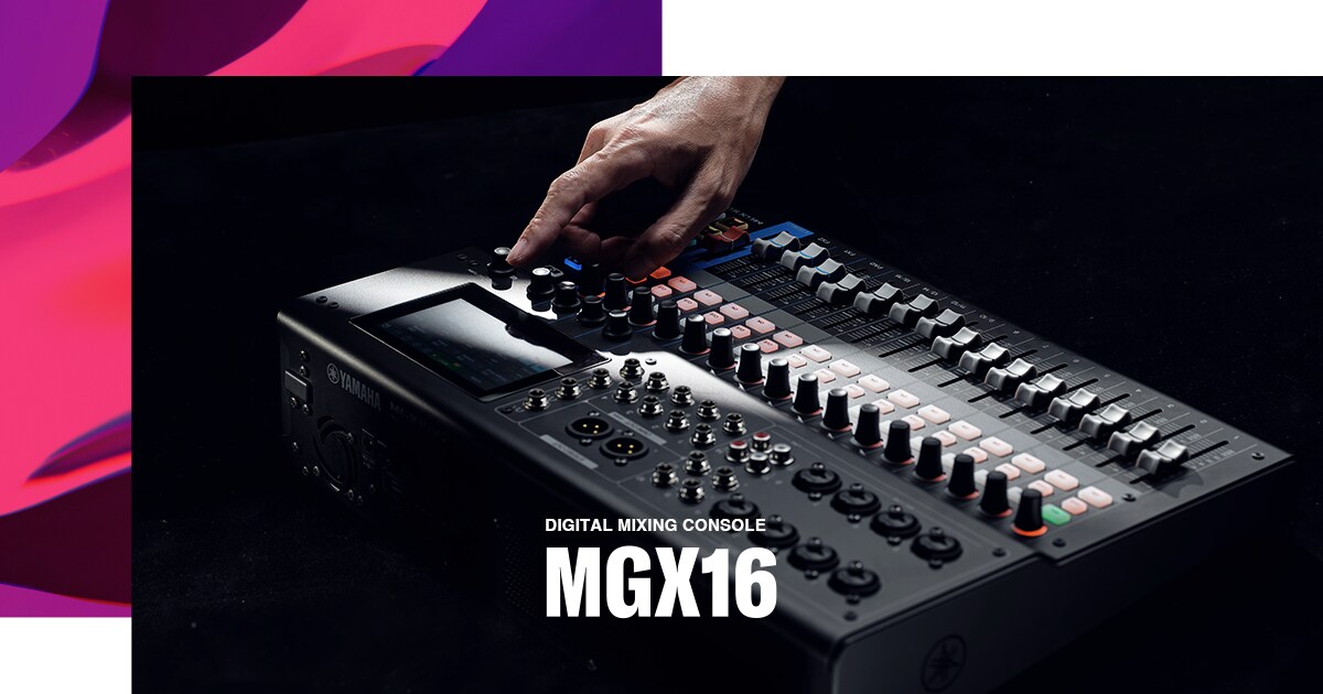 MGX16 - Specs - MGX Series - Mixers - Products - Portable PA - Audio ...