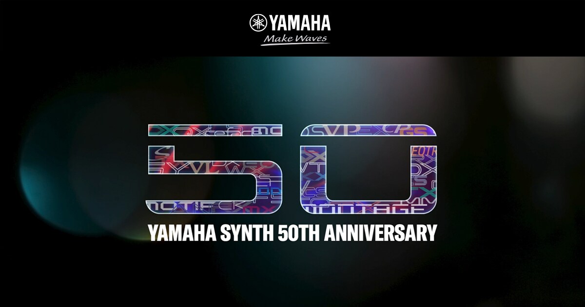 Yamaha Synth 50th Anniversary - Yamaha - Asia / Middle East / Oceania
